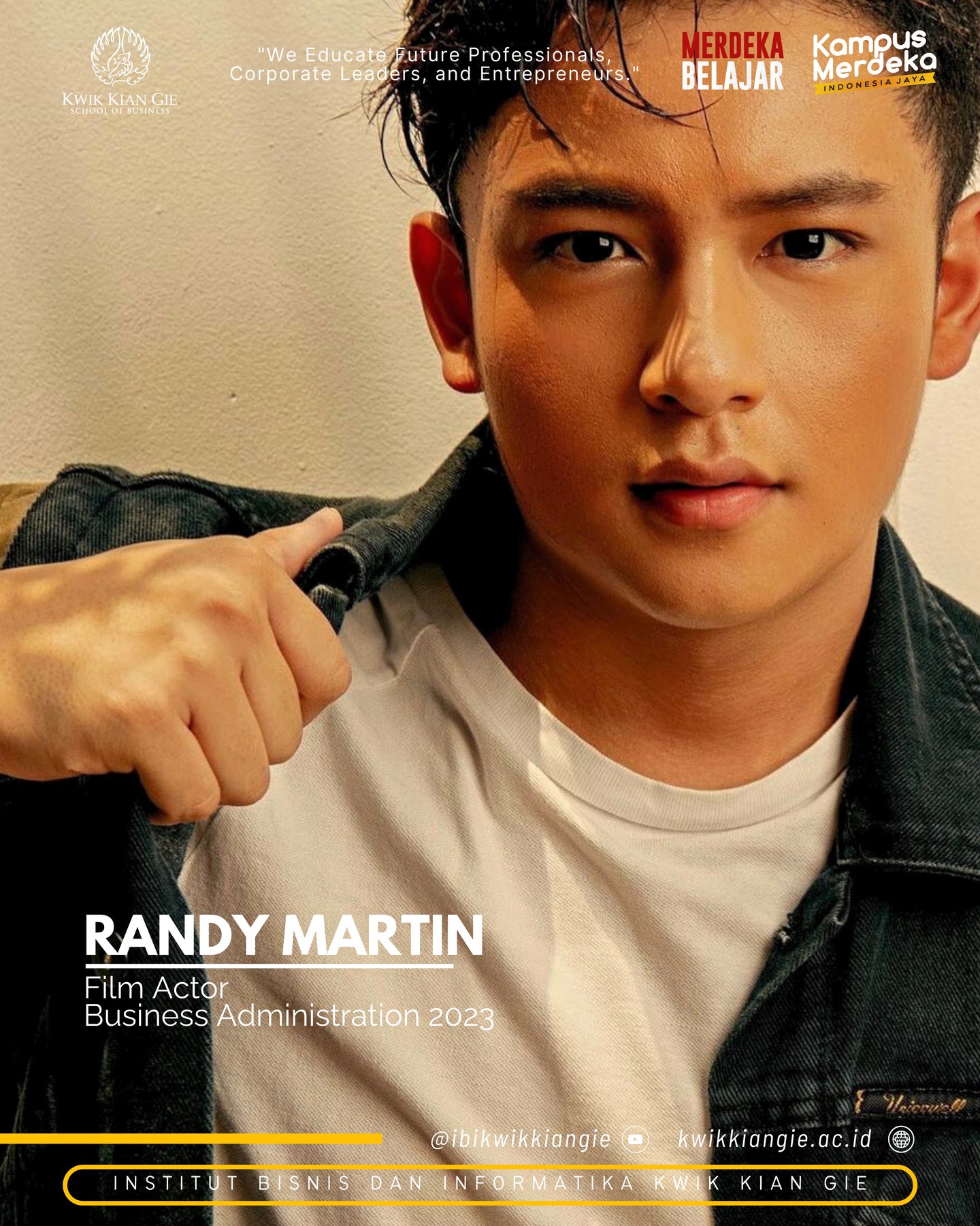 [ ALUMNI IBIKERS ] Kenalan yuk dengan Randy Martin - Kampus Kwik Kian Gie