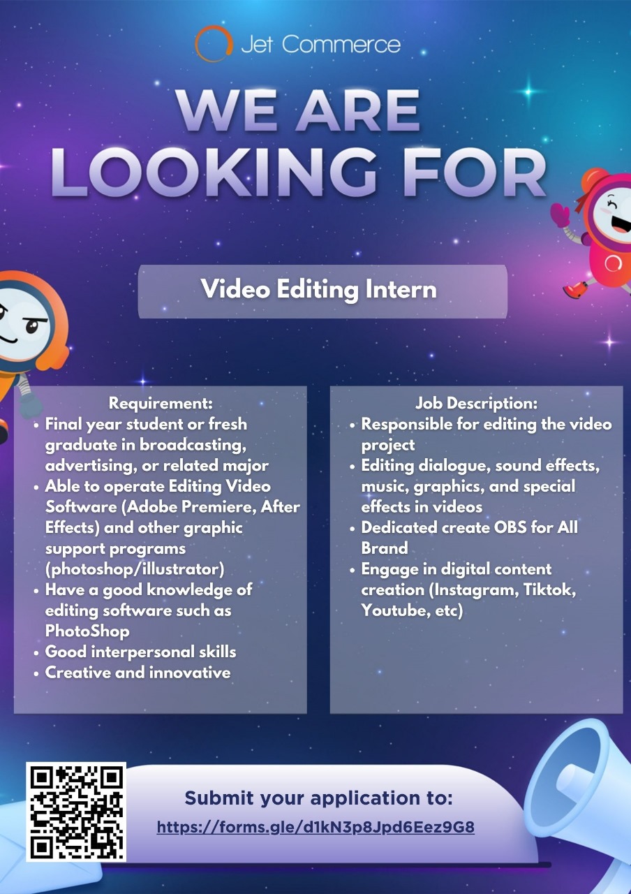 INTERNSHIP - JET COMMERCE - Kampus Kwik Kian Gie