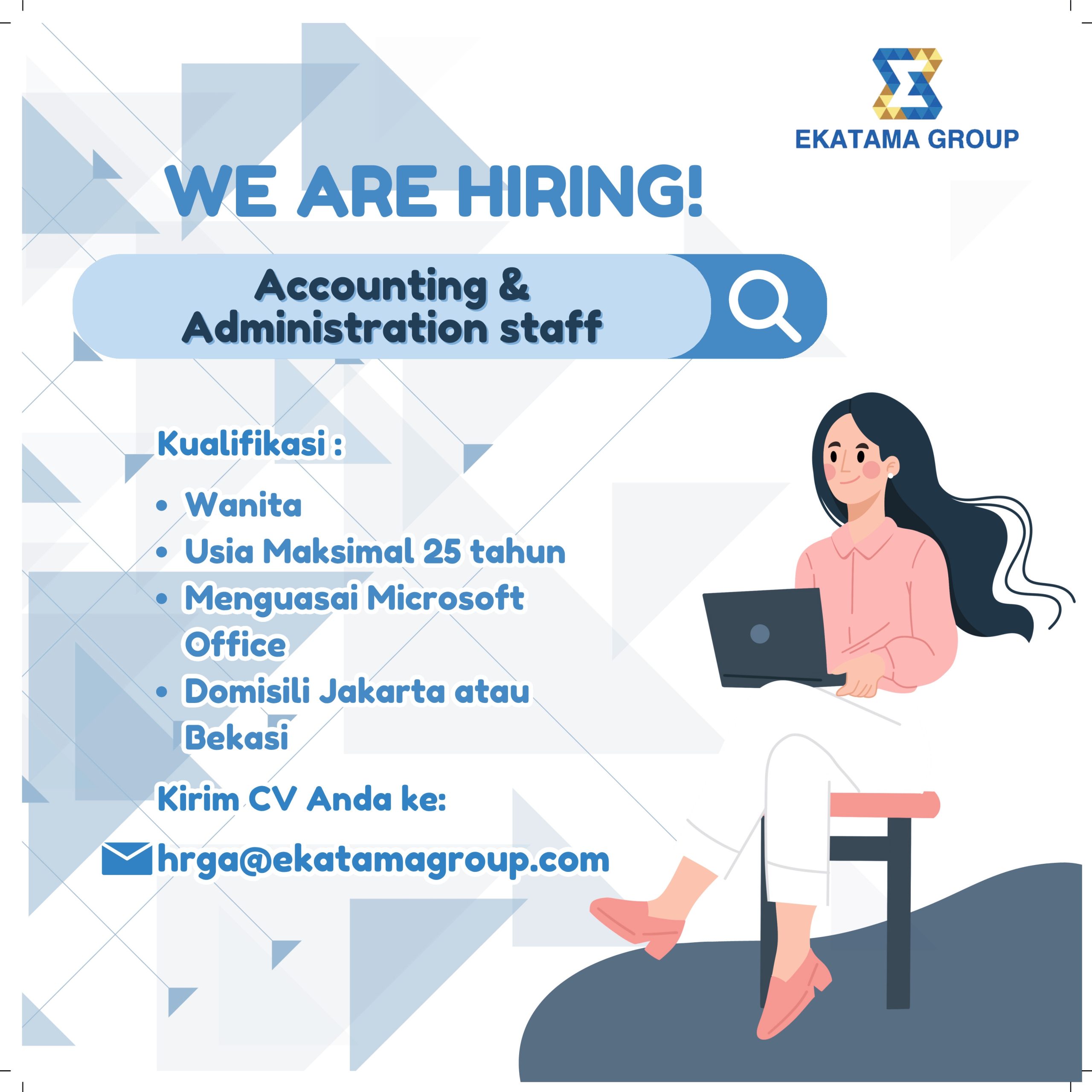 Ekatama Group, Accounting & Administration Staff - Kampus Kwik Kian Gie