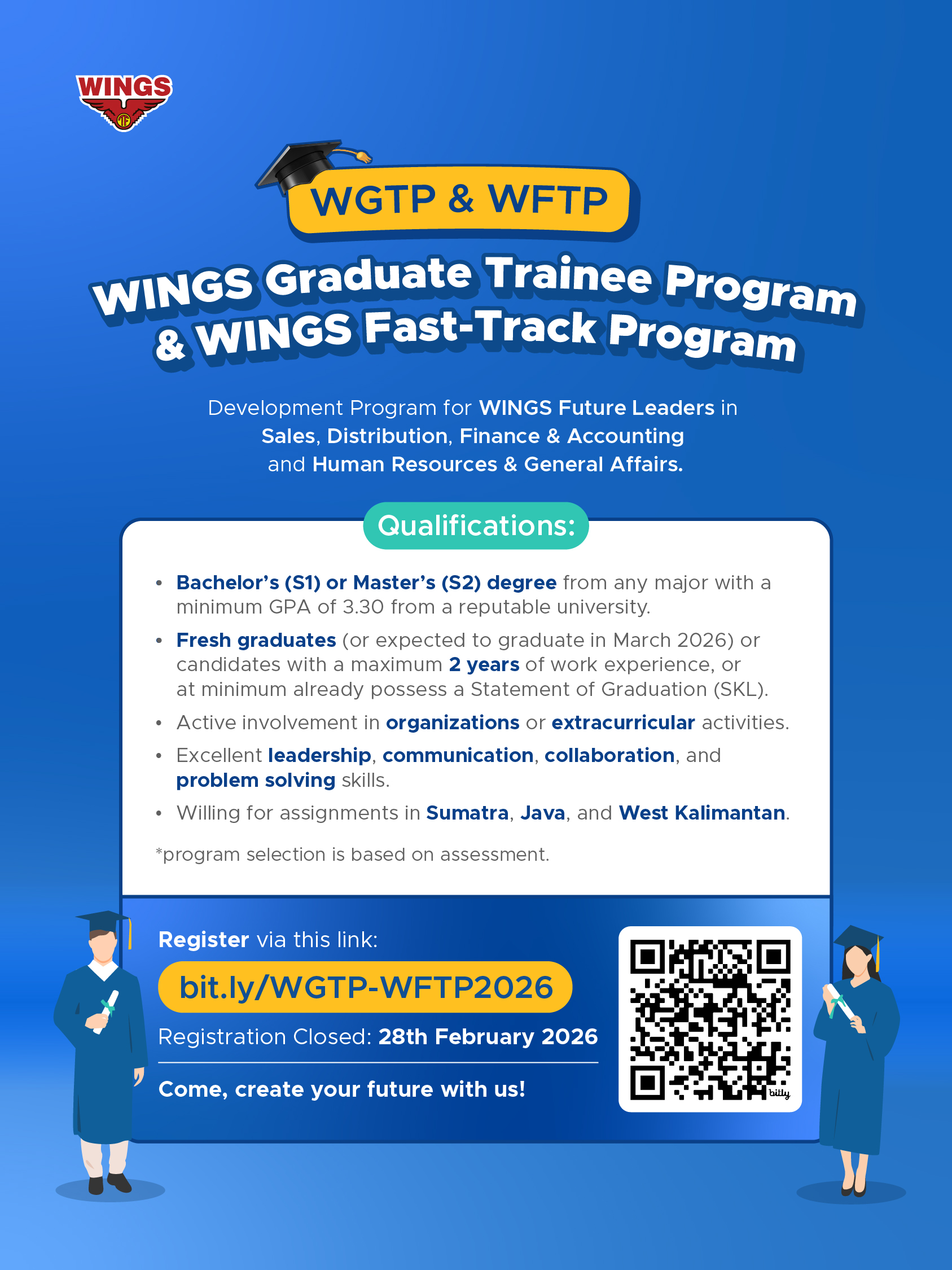 KARIR | WINGS GROUP - Kampus Kwik Kian Gie